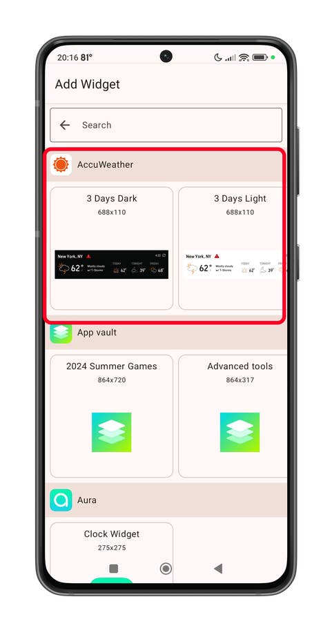 Step-by-Step Guide: How to Add Live Weather Widgets to Your Android ...