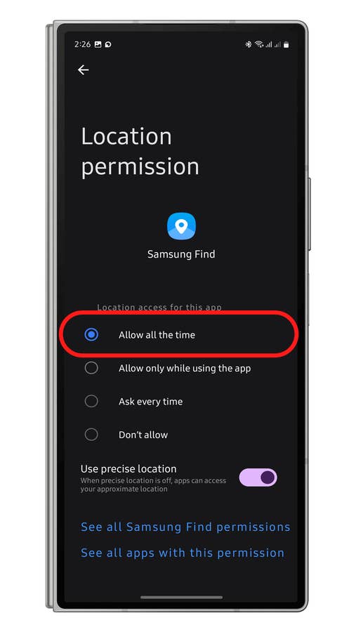How to Share Your Location with Another Samsung User