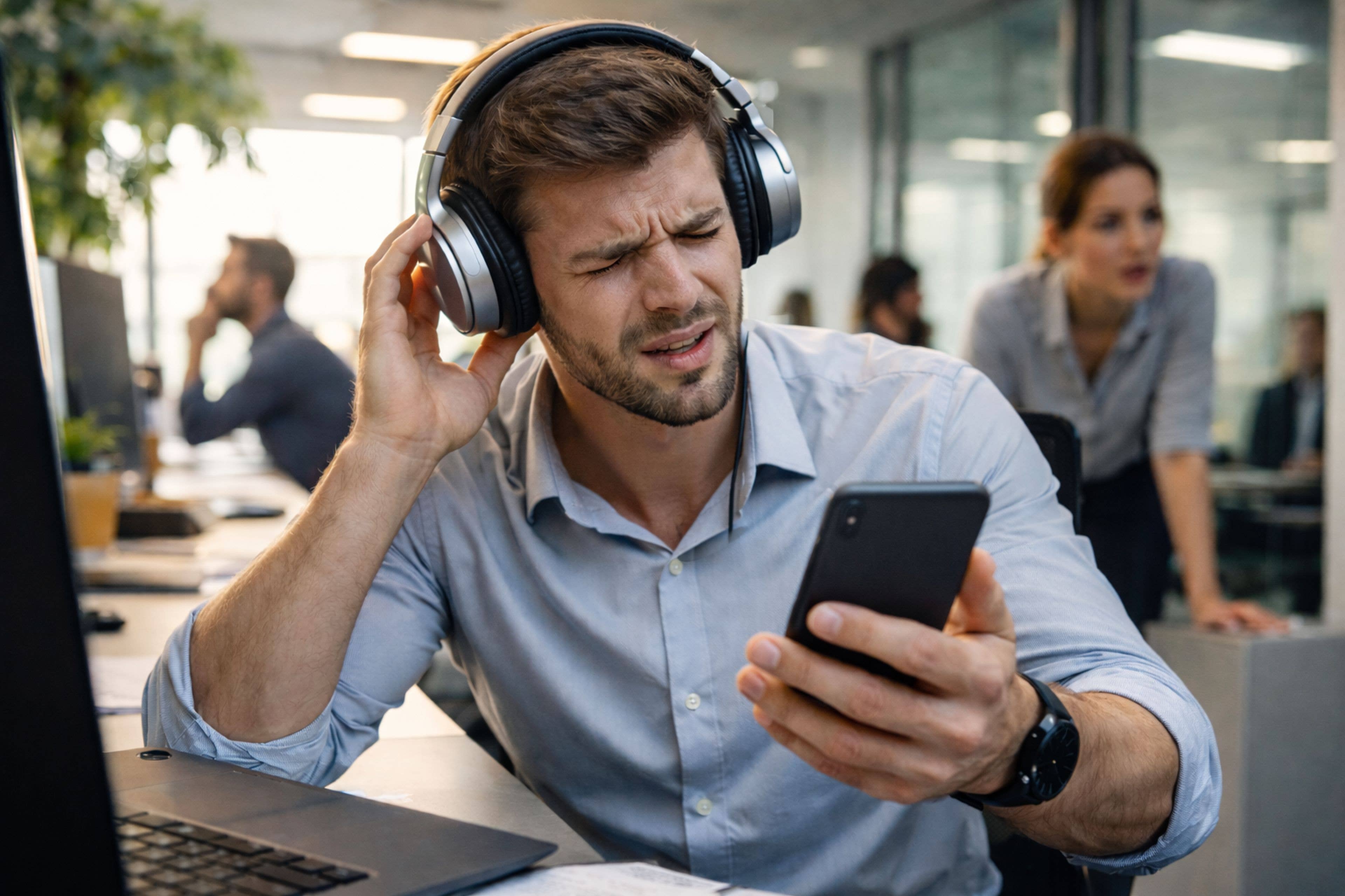 Headphones at the Office: Almost Everybody Makes This Mistake