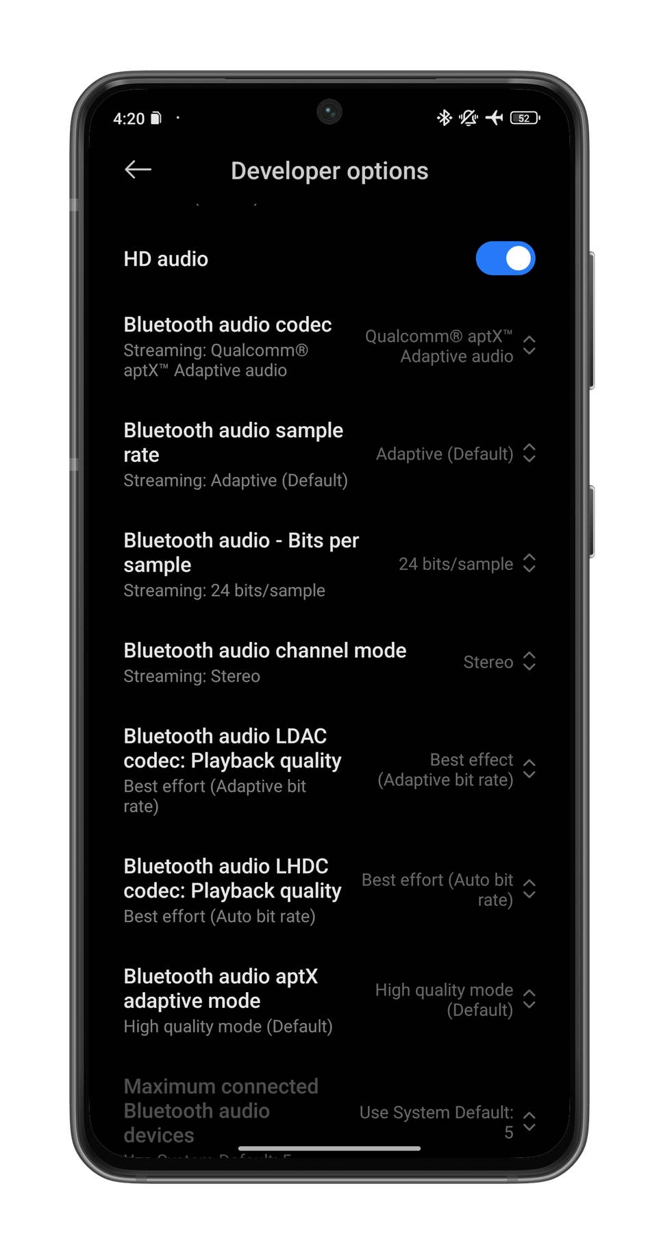 How to Check and Change the Bluetooth Codec on Your Android Phone? » nextpit